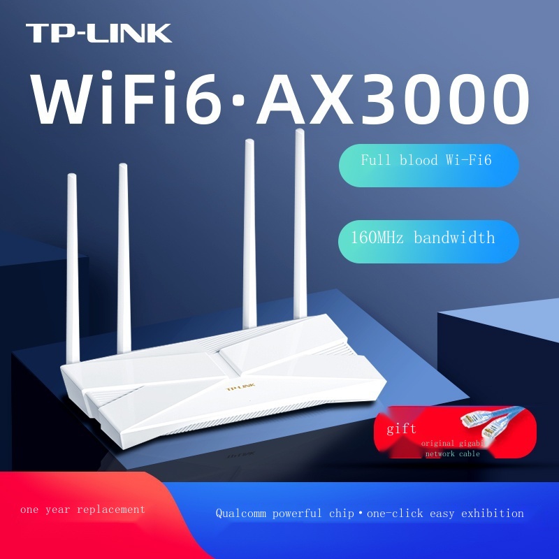 ﺴ☇tplinkAX mega wifi6 gigabit-end home router through the wall wireless ...