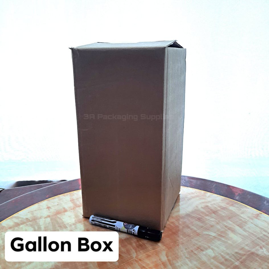 Brand New Gallon Box (RSC) (15cm x 15cm x 30cm) | Shopee Philippines