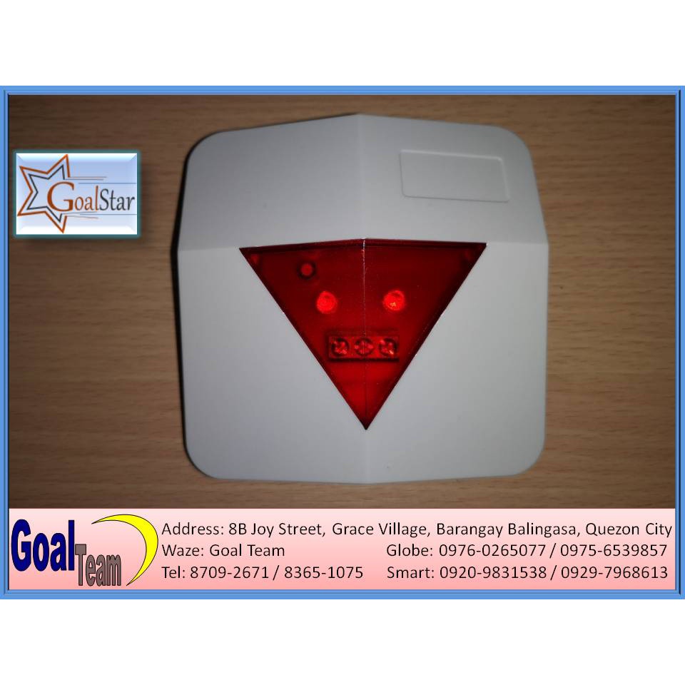 Remote LED Indicator for Conventional Smoke Detector 2 wire | Shopee ...