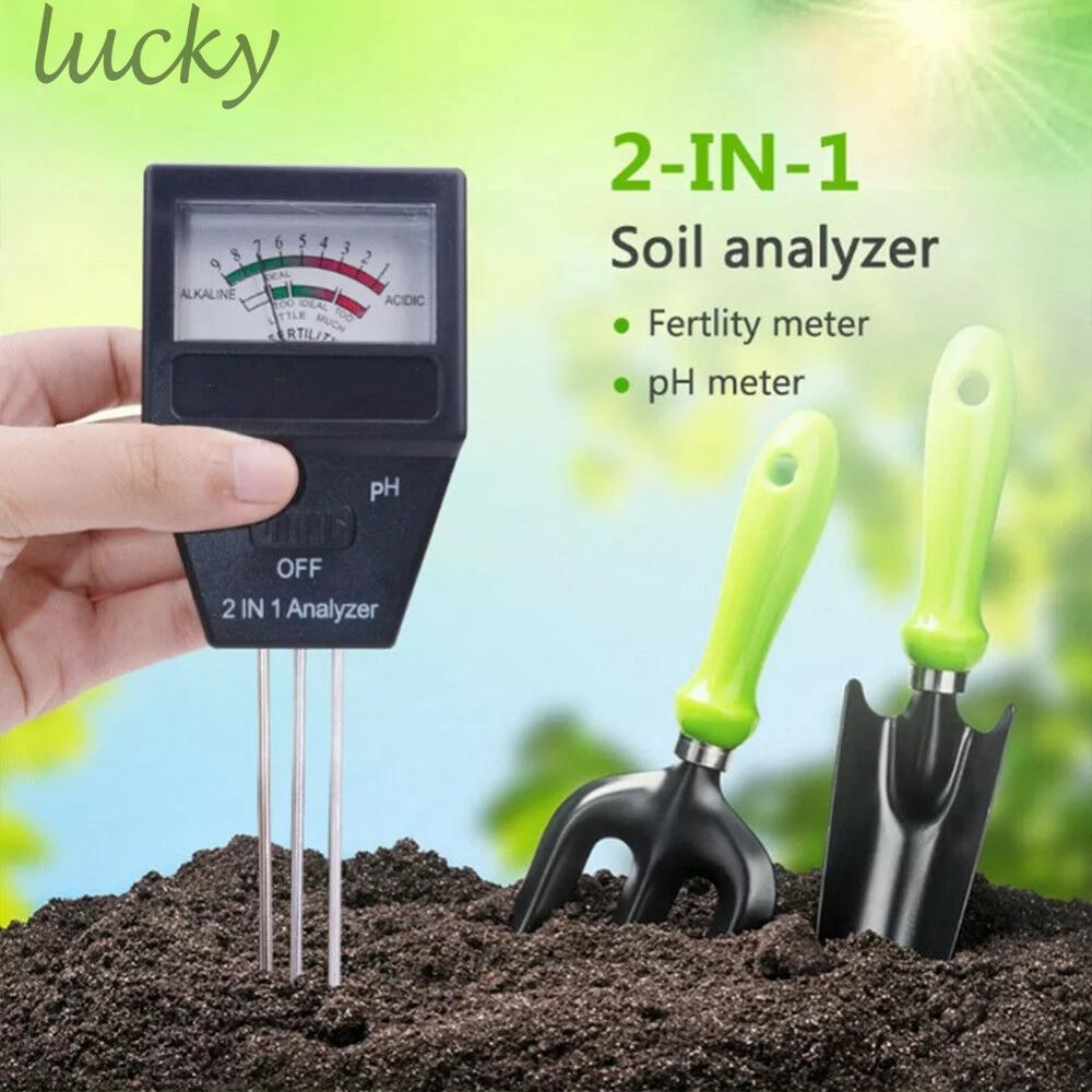 LUCKY~NPK fertilizer meter and soil pH meter Soil quality meter 2 in 1 ...