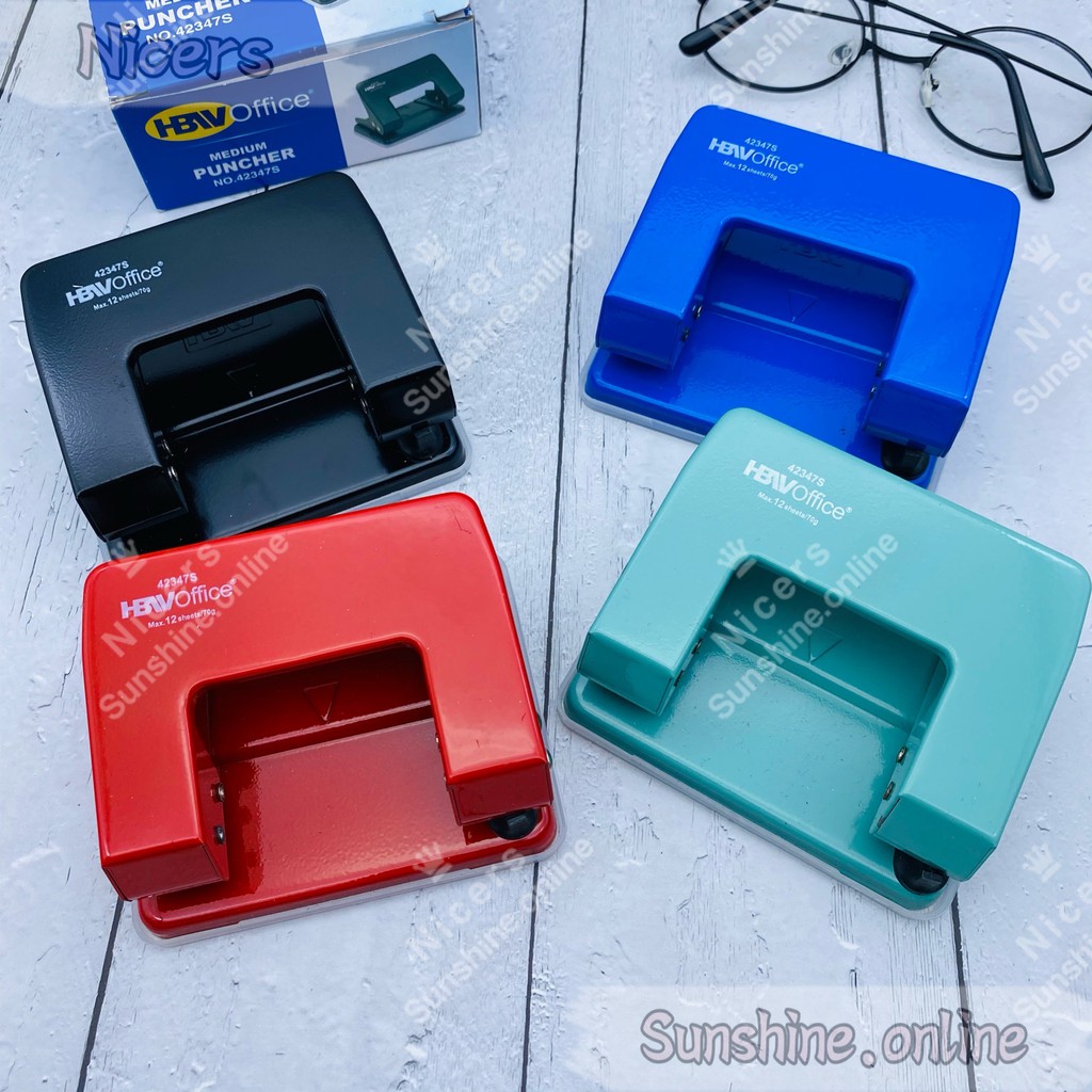 #42347S HBW Two Hole Puncher Medium Puncher Ticket Puncher | Shopee ...