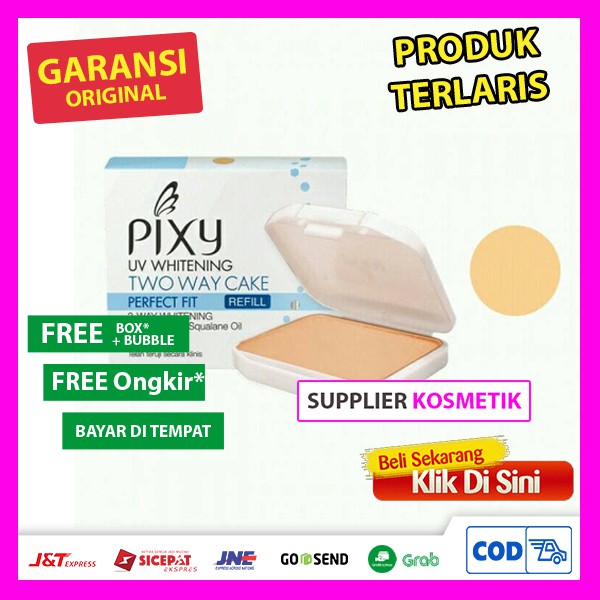 Pixy Powder Refill Nautral Beige Two Way Cake Natural White UV ...