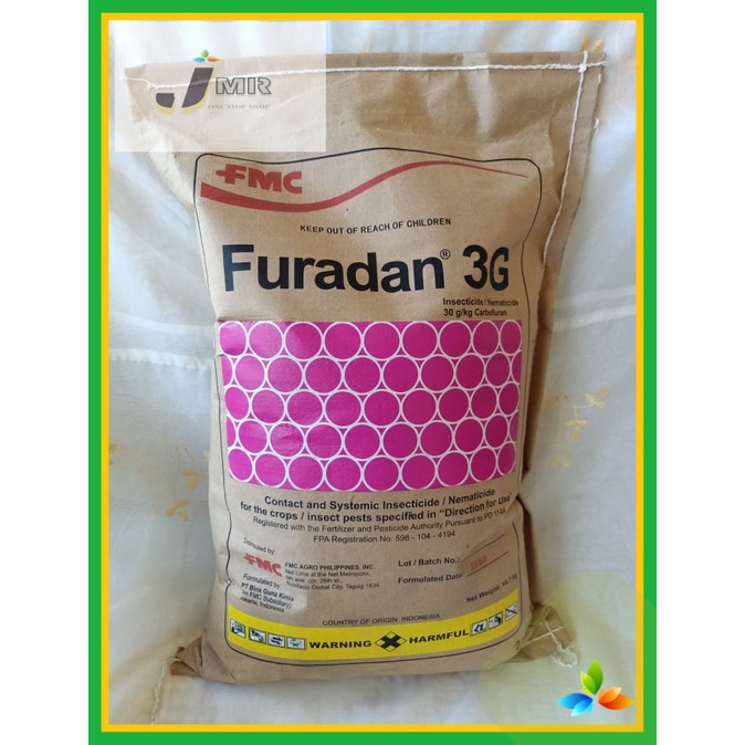 Sale FMC Original Furadan Carbofuran Systemic Granulated Insecticide ...