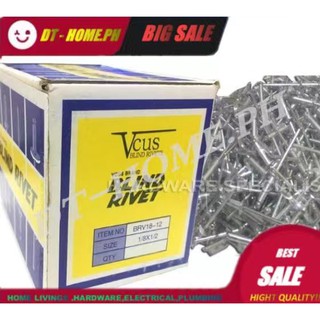 PER 20BOX--WHOLESALE PRICE/BLIND RIVETS 1/8x1/2, 1/8x3/4, 5/321/2, 5 ...