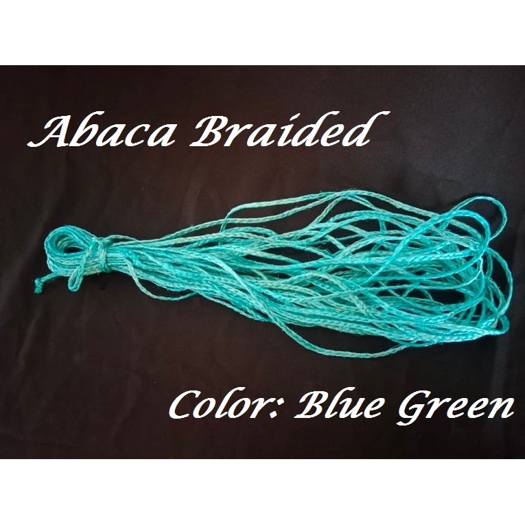 Abaca Braided Rope Twine for abaca slippers and other Handicrafts ...