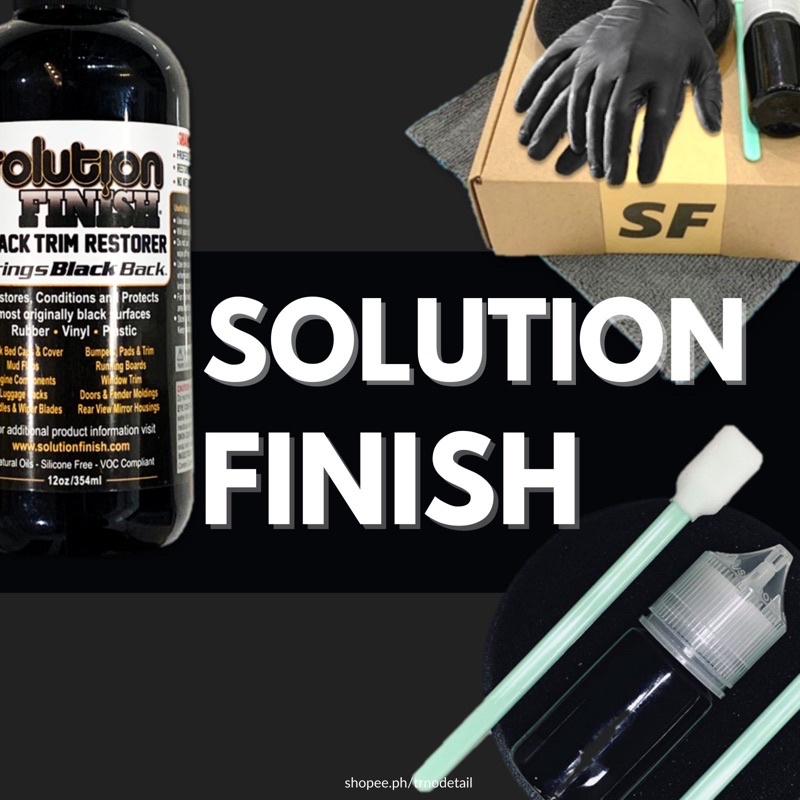 SOLUTION FINISH (ORIG-REPACKED) - 30ML KIT | Shopee Philippines