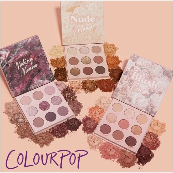 Authentic Colourpop Neutrals 9 pan palette (sold individually) | Shopee ...