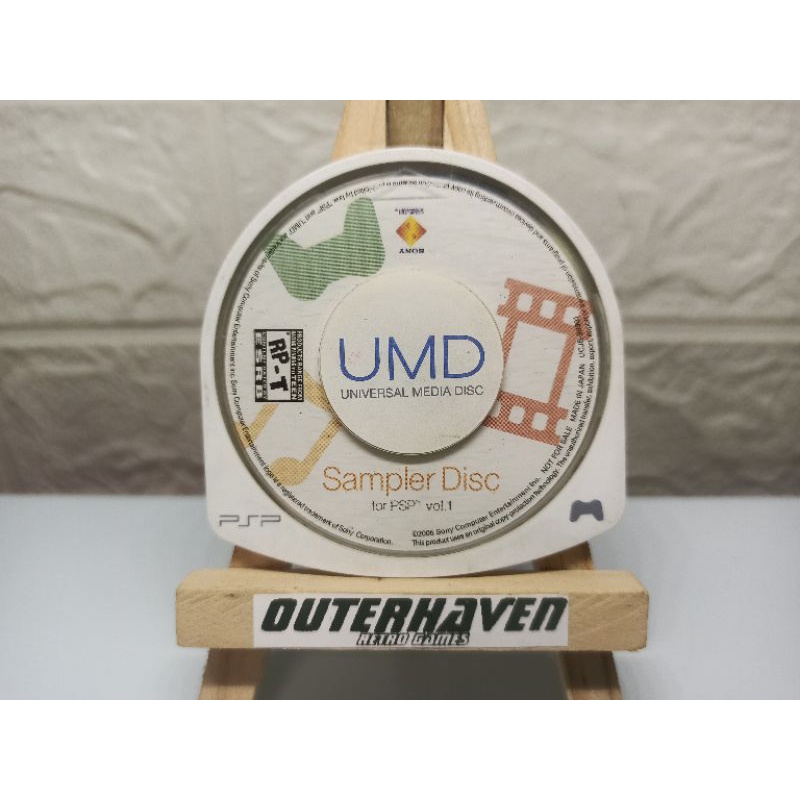 PSP UMD Sampler Disc Volume 1 R1 (Demo Games) | Shopee Philippines