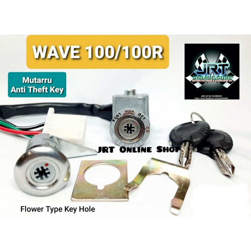 Honda Wave 100/100R Mutarru Anti Theft Key | Shopee Philippines