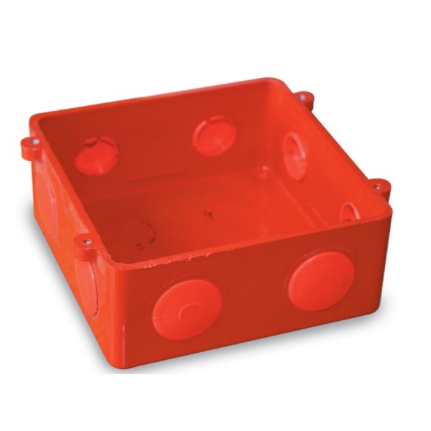 PVC Square Box 5x5 Orange Electrical Box | Shopee Philippines