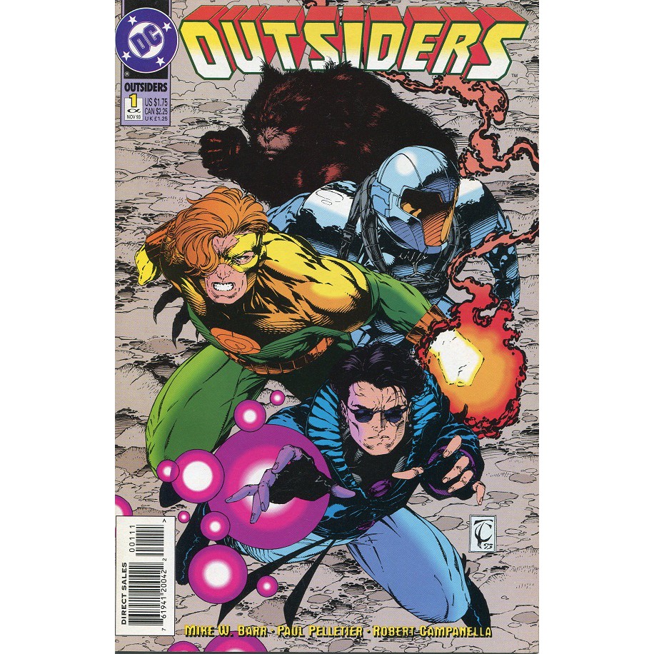 Outsiders (1st Appearance of Sebastian Faust) #1 (1993) | Shopee ...