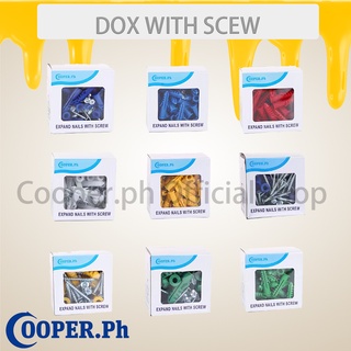 Per Box(50pcs) Heavy-duty Tox with screw/Expand nails with Screw ...