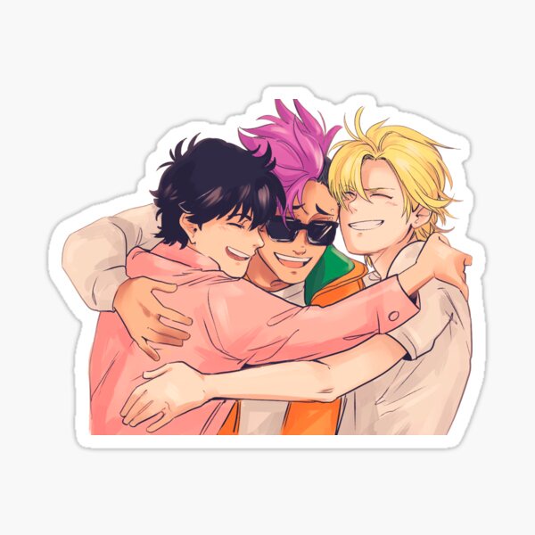 Anime Stickers / Banana Fish Sticker Collection / Laminated Vinyl ...