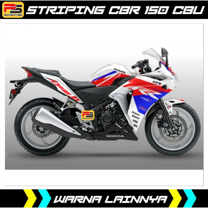 CBR CBU Thailand Livery Fireblade Tri Color Racing Striping Honda CBR ...