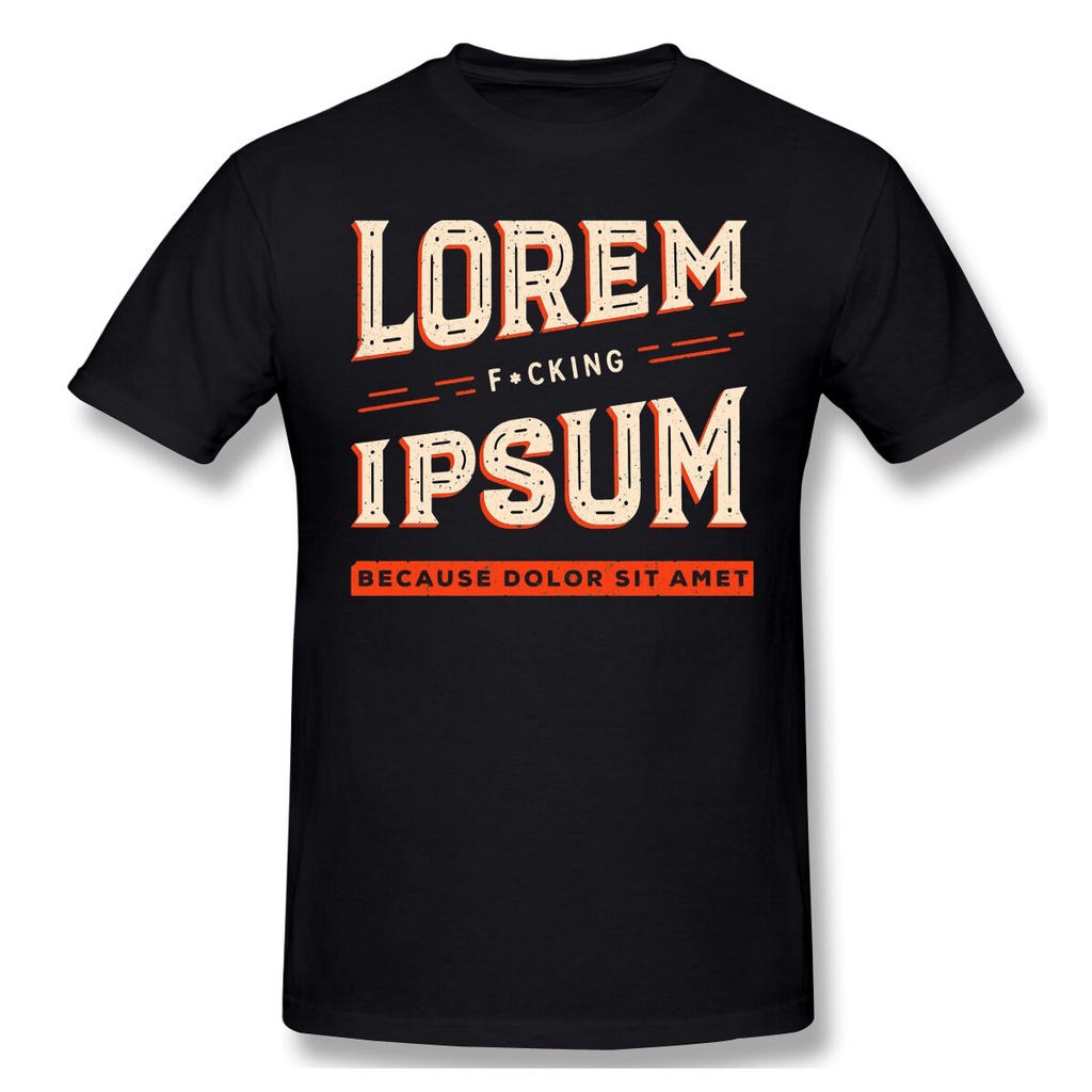 Men t shirt Lorem Ipsum Funny 100% linux Computer operating system Geek ...