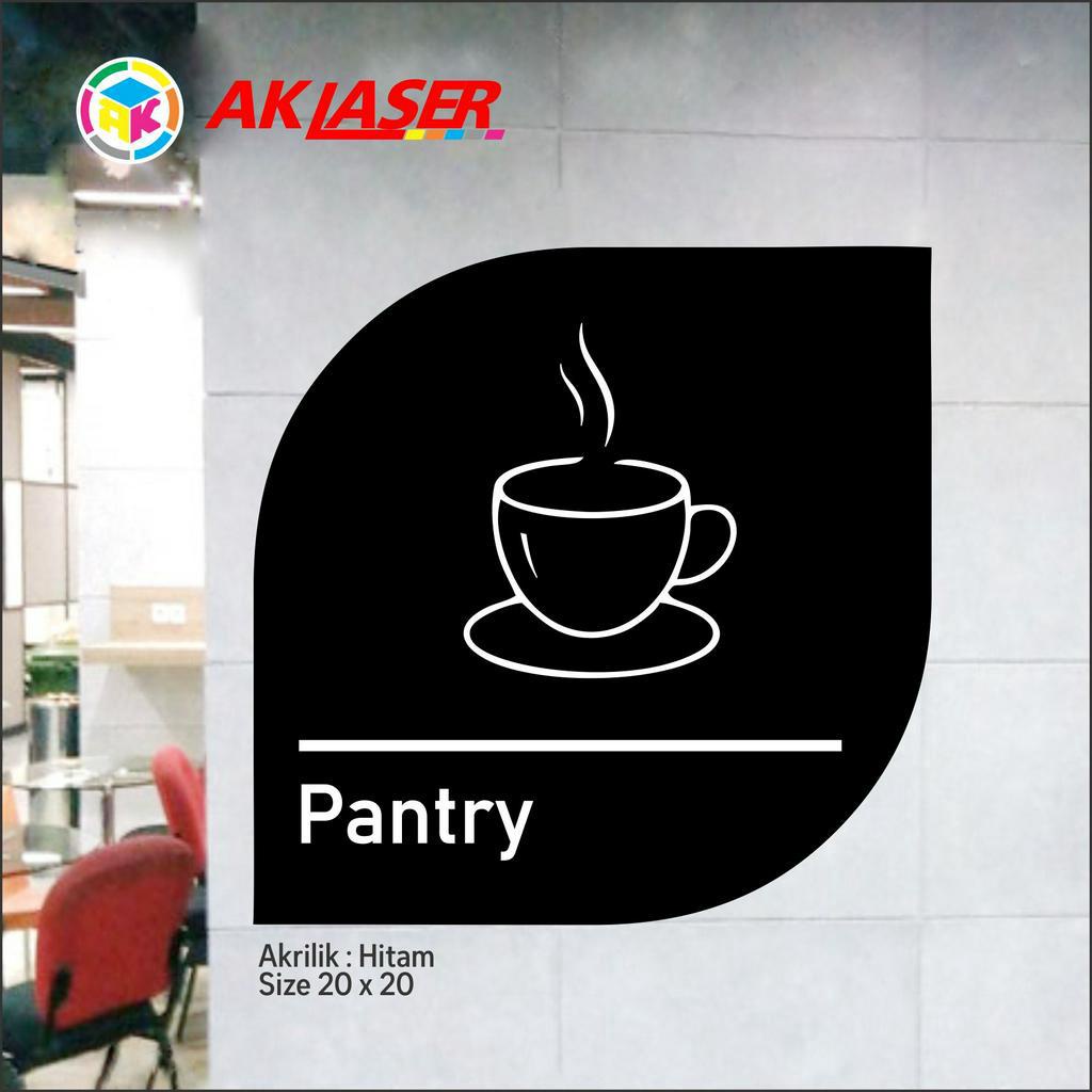 Acrylic Pantry Type 1 Acrylic custom signage | Shopee Philippines