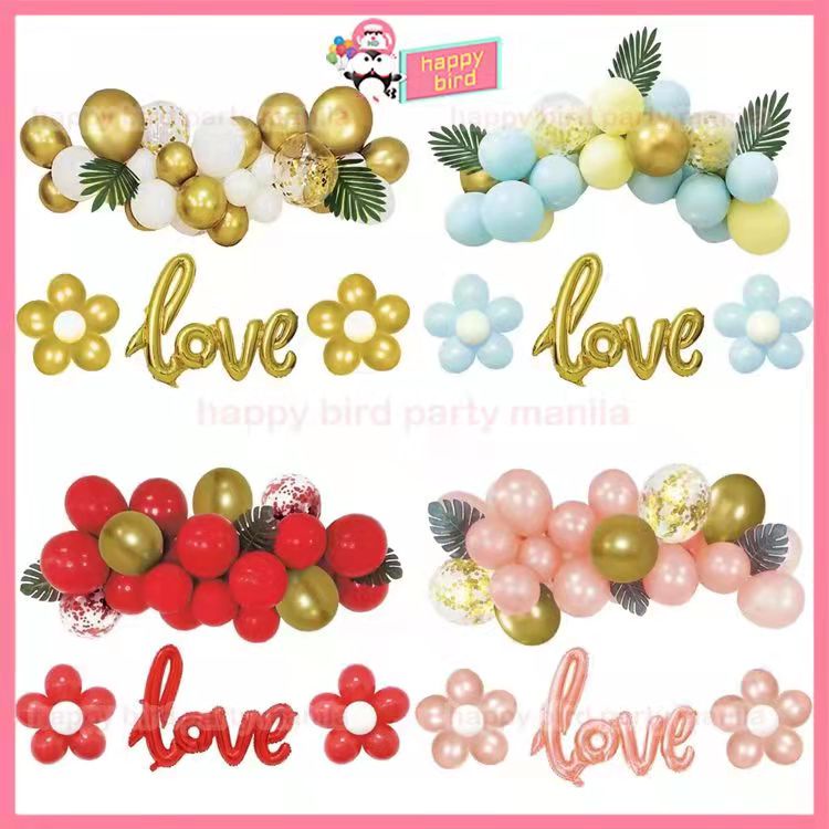 (Happy Bird) Love Balloon Set party decor partyneeds party supplies ...
