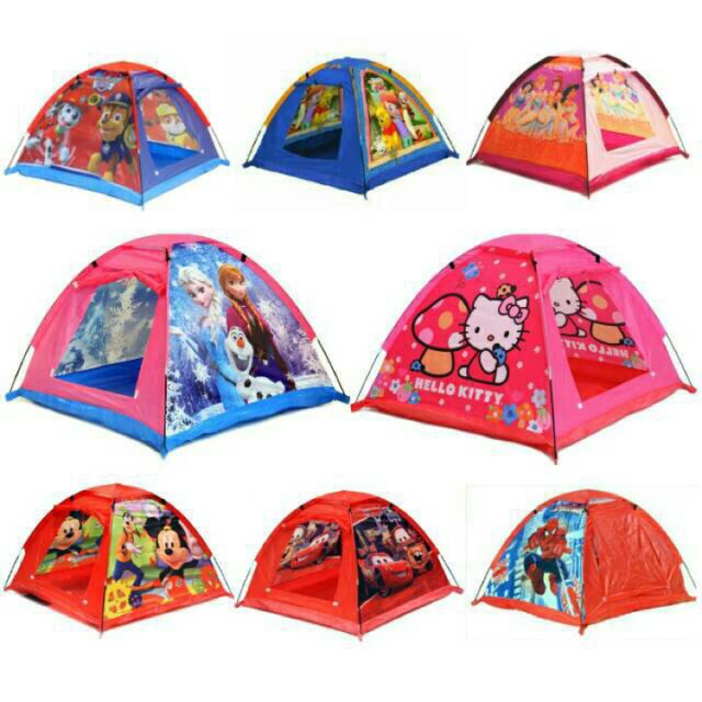 TENDA Children's tent Character/camp tent cars hello kitty frozen ...