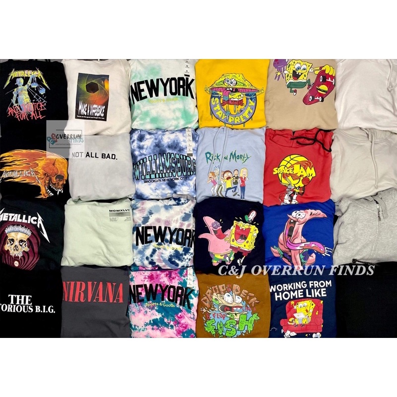 Factory Overruns H& M Hoodies (From Bangladesh) | Shopee Philippines