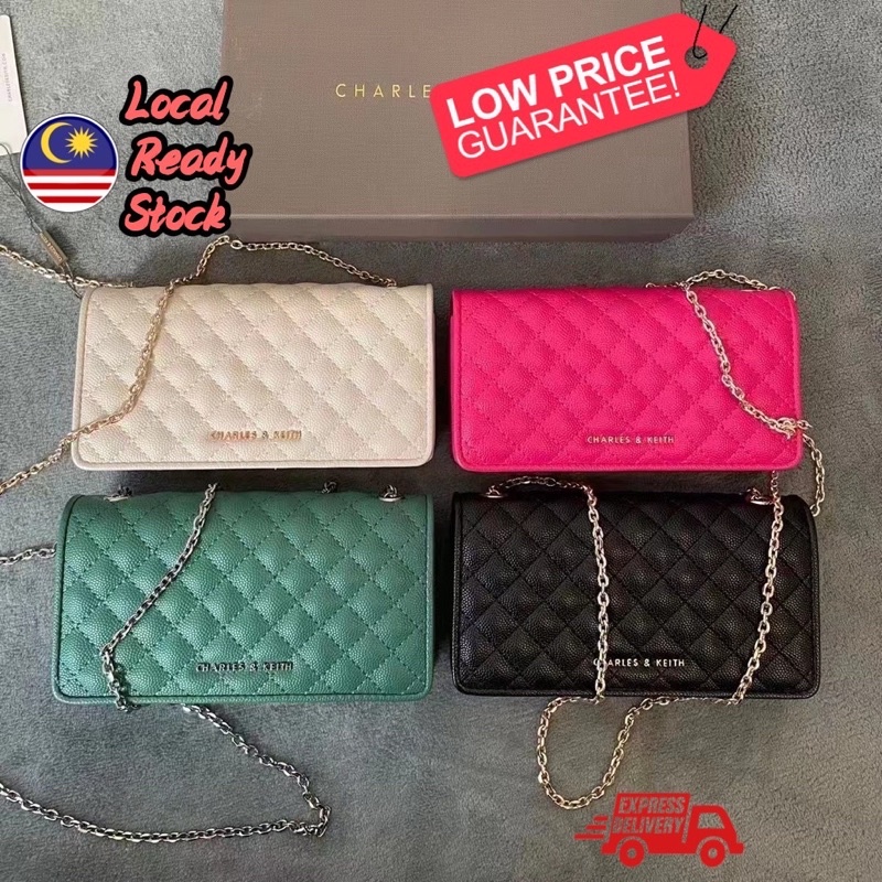 Wallet new small fragrant wind ringer chain long purse single shoulder ...