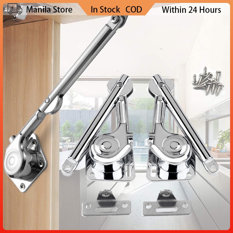 2pcs Hydraulic Randomly Stop Hinge Kitchen Cabinet Door Adjustable ...