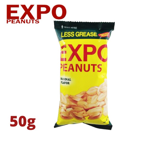 Expo Greaseless Peanuts 50gx48 (In Carton Case) | Shopee Philippines