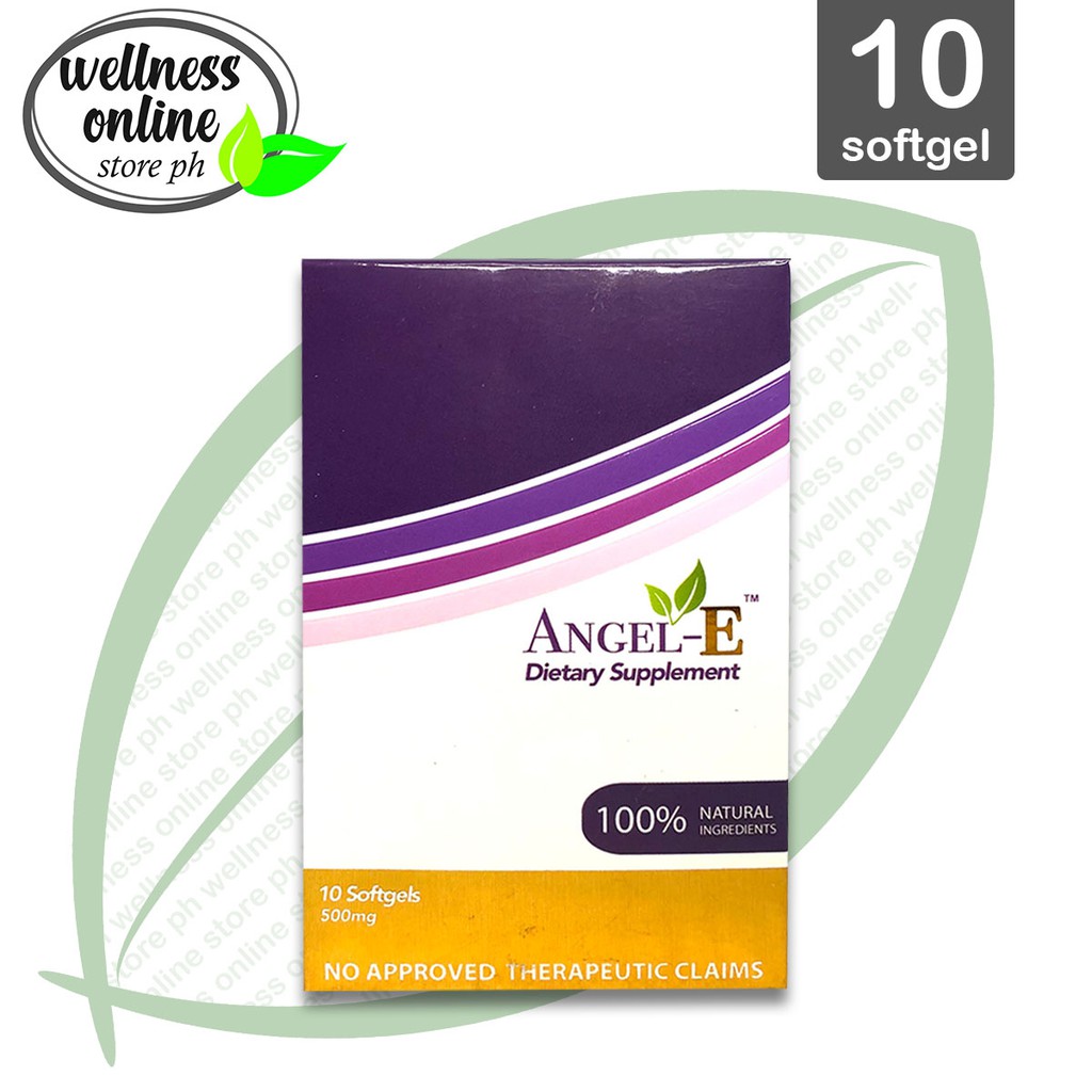 Angel-E Dietary Supplement 10 Softgel 500mg (Beware of Fake) | Shopee ...