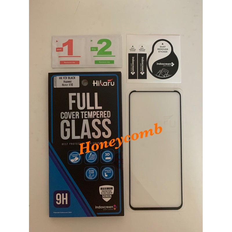 Huawei Honor X10 Hikaru Tempered Glass Full Cover Anti-Scratch Glass ...