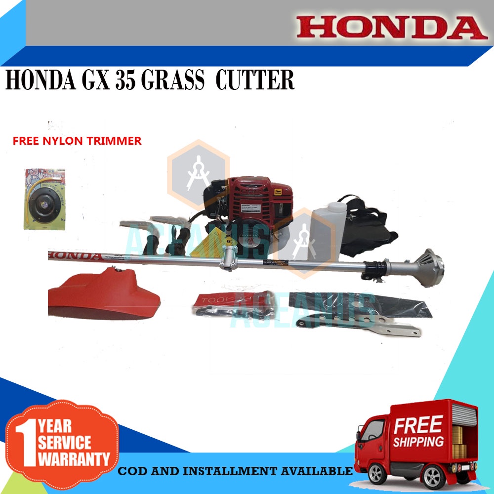 HONDA GRASS CUTTER GASOLINE 4 STROKE GX35 | Shopee Philippines
