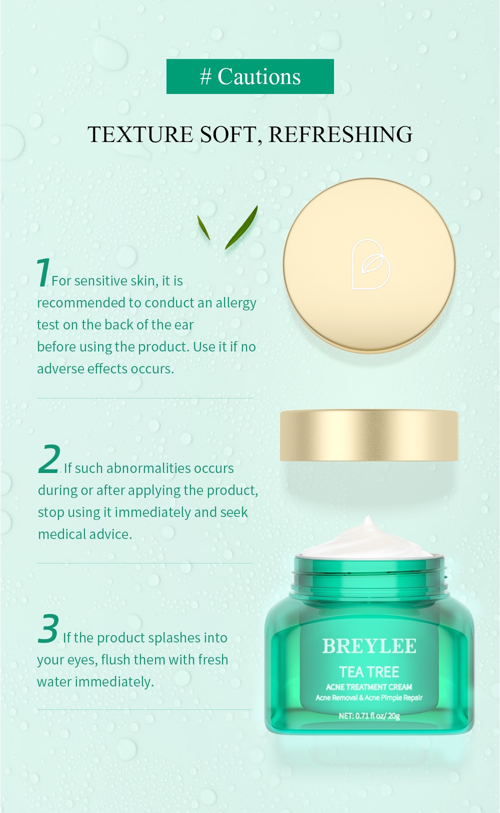 BREYLEE Tea Tree Acne Removal Serum Kit | Shopee Philippines