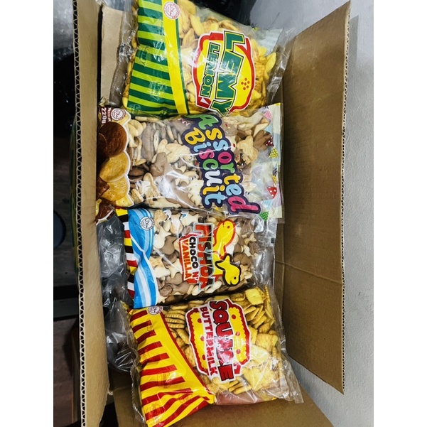 Assorted biscuits in a box (30pcs) | Shopee Philippines