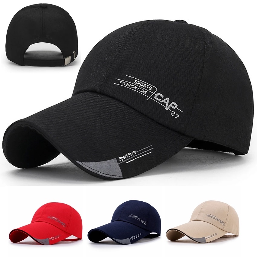 LINQING Flagship Dry Waterproof Sport Peaked Cap Sun Hat Baseball Caps ...