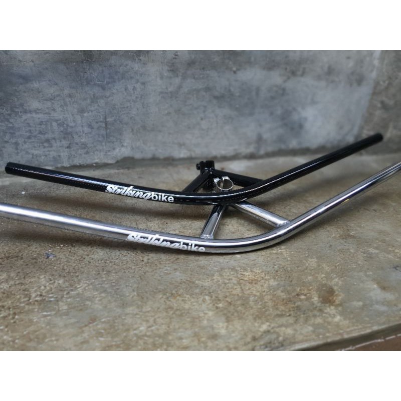 Handlebar bar bullmoose commuter bike fixie federal chrome | Shopee ...