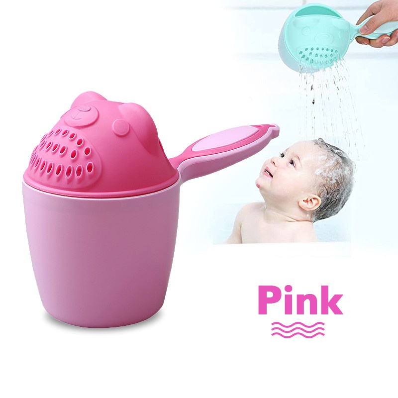 Baby Tabo Shampoo Cup Cartoon Shower Cup Bathing Shower Spoons Kids ...