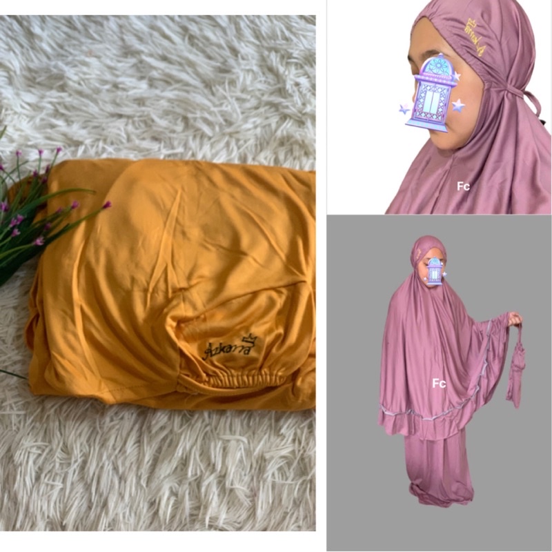 mukna set (prayer dress) | Shopee Philippines
