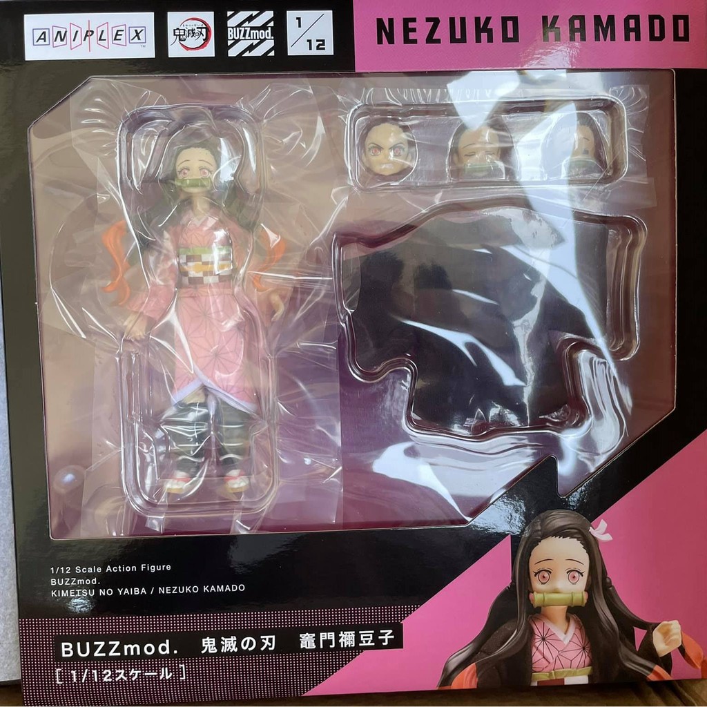 Aniplex BUZZmod. 1/12 Nezuko Kamado - Demon Slayer: Kimetsu no Yaiba ...