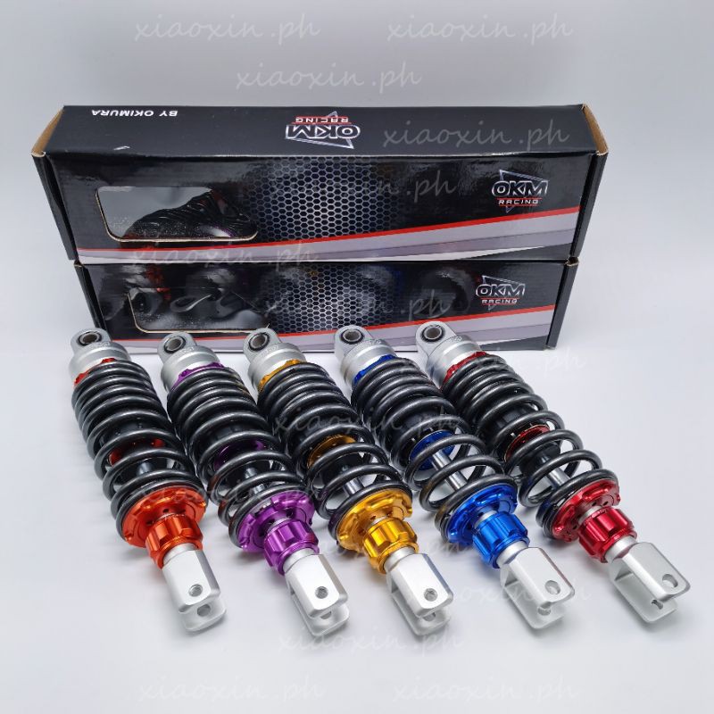 OKM RACING REAR SHOCK FOR MIO-275mm (PER PC) | Shopee Philippines