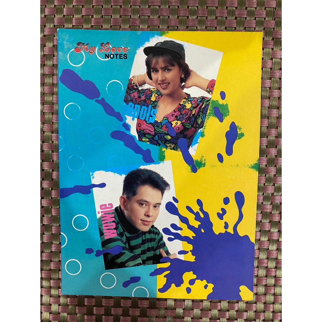 VINTAGE ARTISTA NOTEBOOK CELEBRITY COVERS - 90s NOTEBOOK COVERS ...
