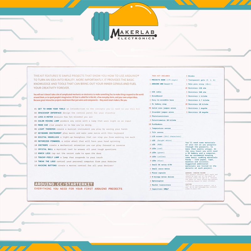 Arduino Starter Kit Multi-Language ORIGINAL ARDUINO | Shopee Philippines