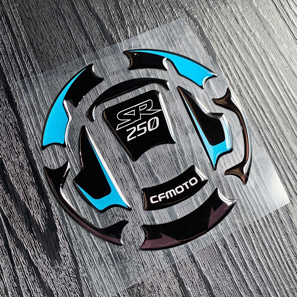 CFMOTO Motorcycle Carbon Fiber Gas Tank Cap Sticker Motocross ...