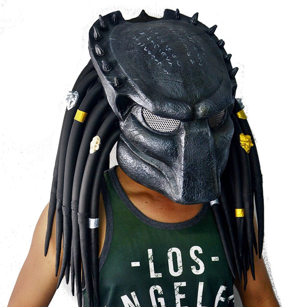 Alien Vs Predator Mask Blocker Halloween Cosplay Prop Predator Mask ...