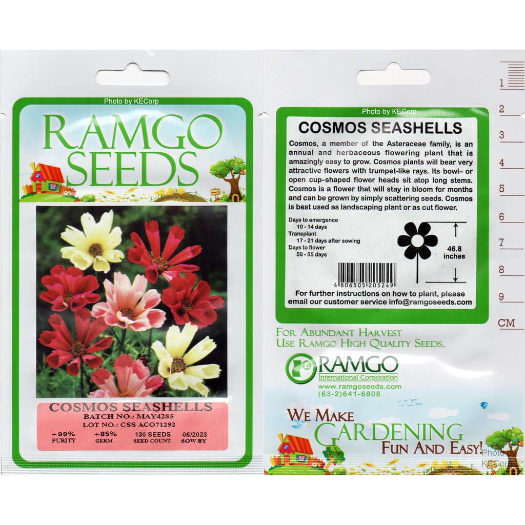 Ramgo Flower Seeds - Sold per Pack per Variety KECORP_S1 | Shopee ...