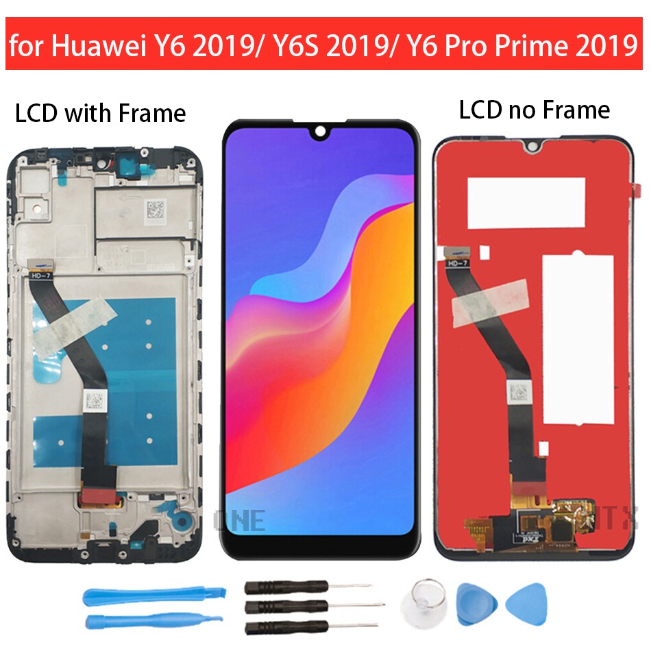 for Huawei Y6S 2019/ Y6 2019/ Y6 Pro 2019/ Y6 Prime 2019 LCD Display ...