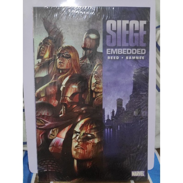 Marvel Comics: Siege Embedded, 2nd hand comic book, wrapped in plastic ...