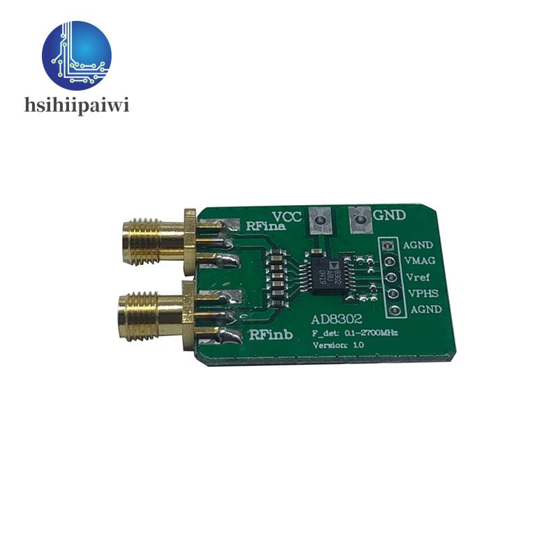 AD8302 RF Amplitude Phase Detector 0.1- 2.7GHz RF Signal Phase Detector Log Detector Log ...