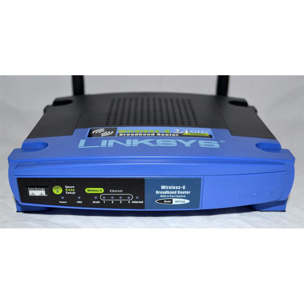 Cisco Linksys Wireless-G Broadband Router WRT54GL | Shopee Philippines