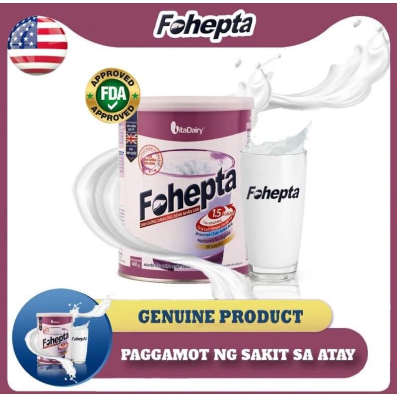 FOHEPTA MILK 200G - NEW MILK CURE & REMOVE LIVER DISEASES, FATTY LIVER ...
