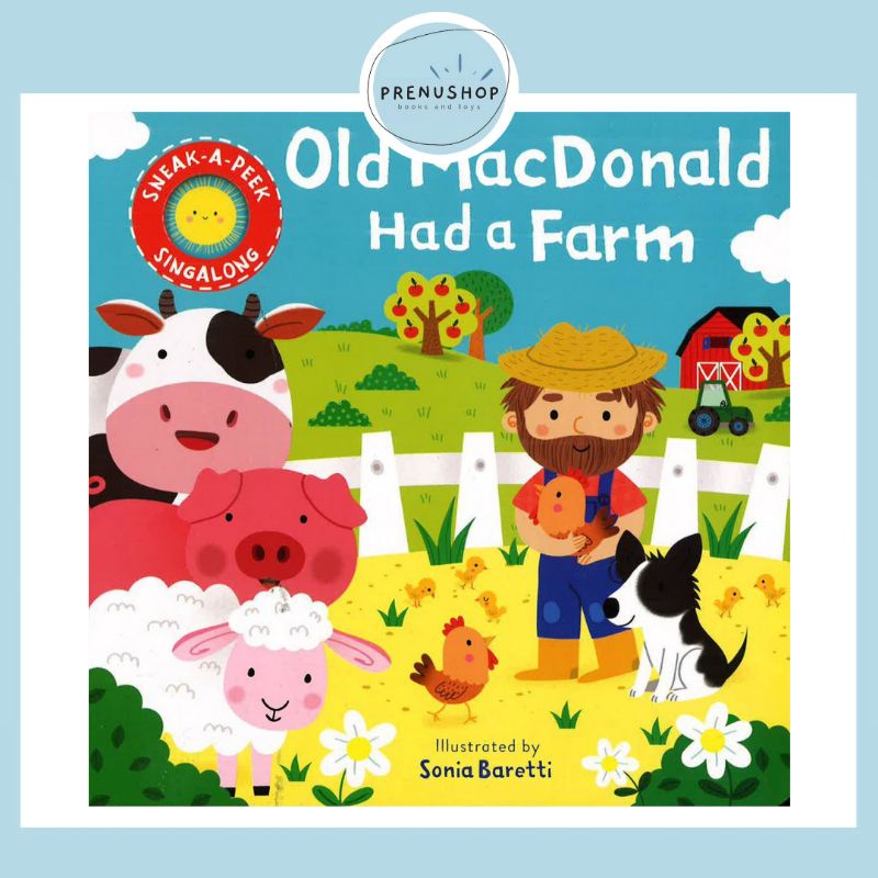 Sneak-a-peek Singalong Board Book Old Mcdonald Had a Farm | Shopee ...