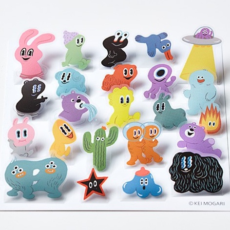KINGJIM-HITOTOKI POP-UP 3D STICKERS - (Imported Japanese Stickers ...