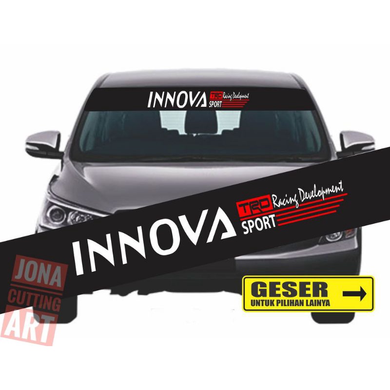 Sticker. cutting. Toyota kijang inova Car Windshield | Shopee Philippines